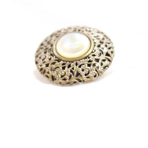 Button Antique Old Metal Button Superfin Paris Filigree - Etsy