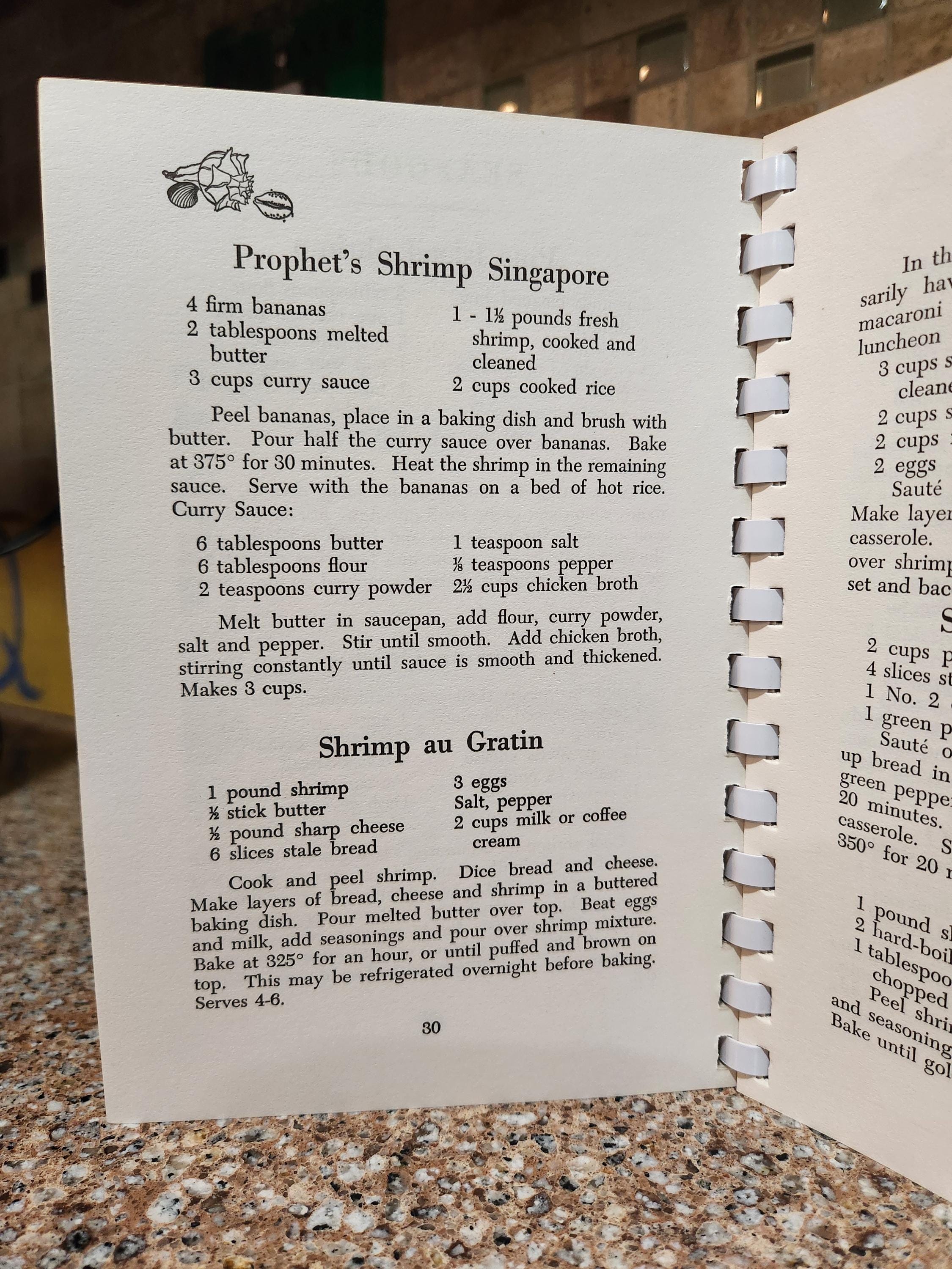 Cookbook - the Beaufort Cook Book, A Treasury of Carolina Recipes ...