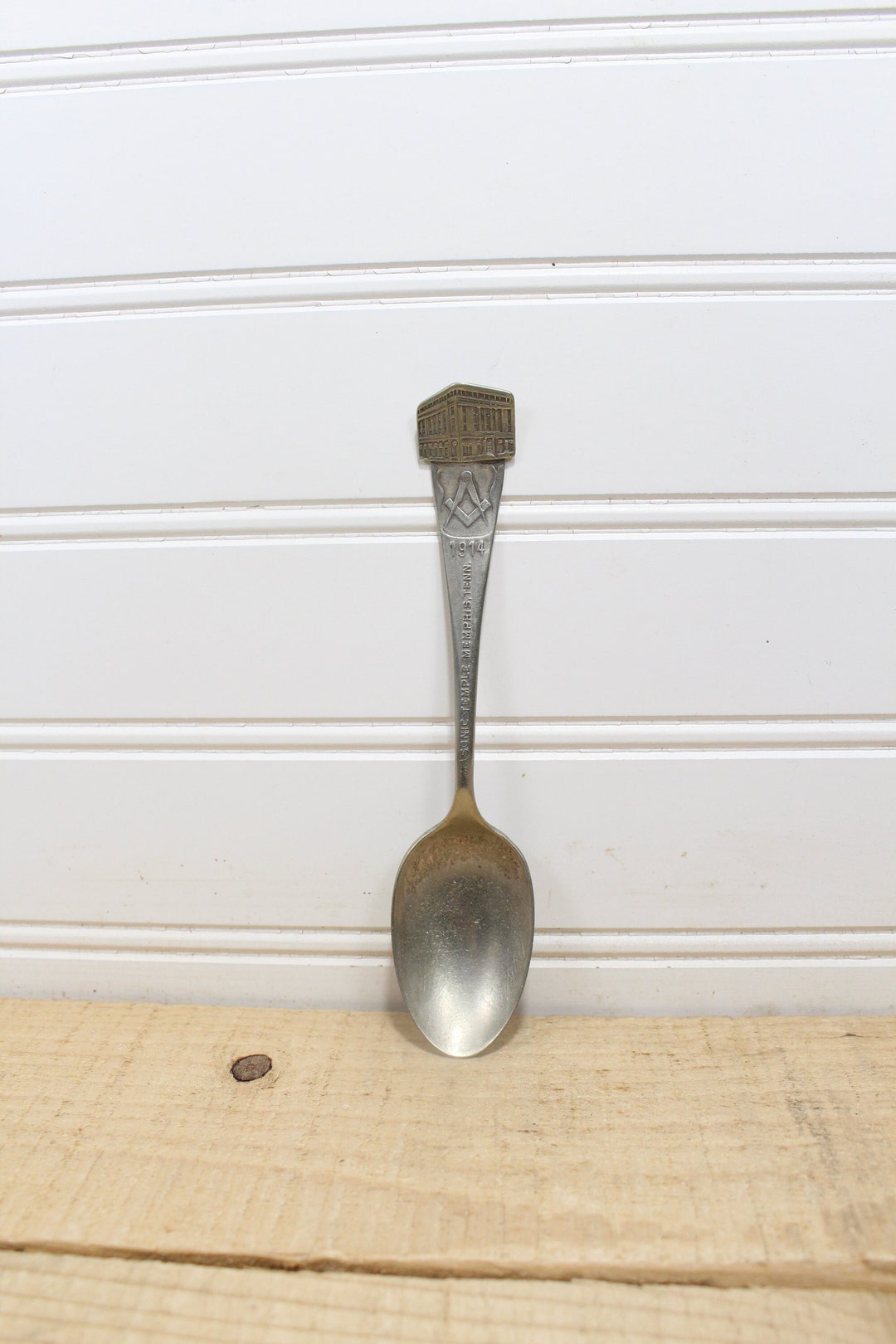 Masonic Spoon 1914 - Memphis Masonic Temple, Tennessee, Historic ...