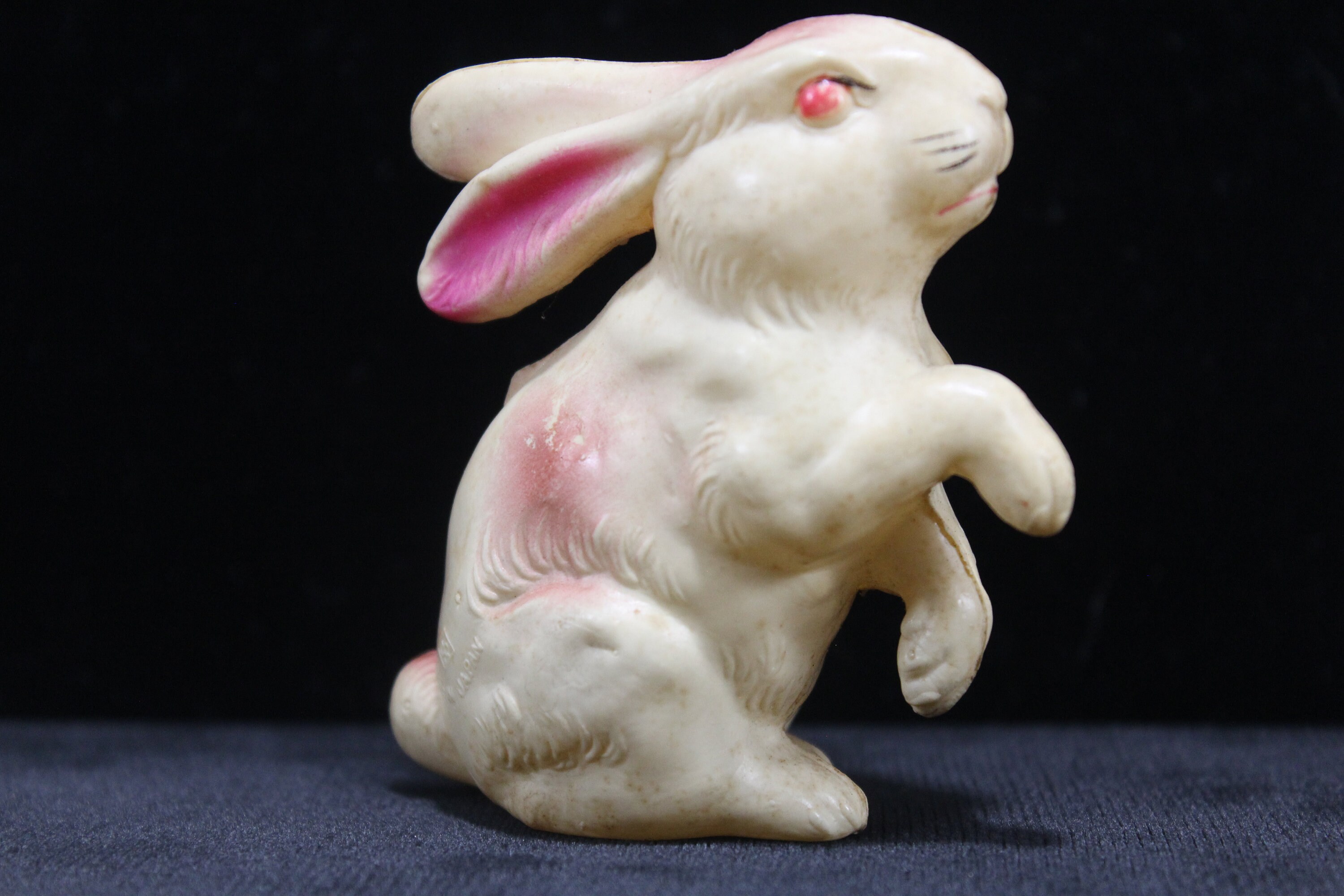 Celluloid Rabbit Rattle, Made in Japan, 1930's Diamond CC Mark, Antique ...