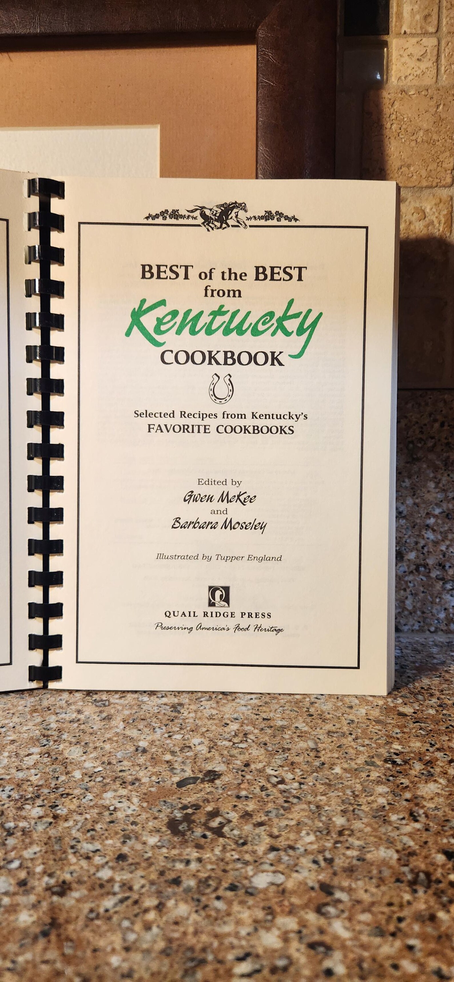 Cookbook - Best of the Best From Kentucky, Selected Recipes 2nd Print ...
