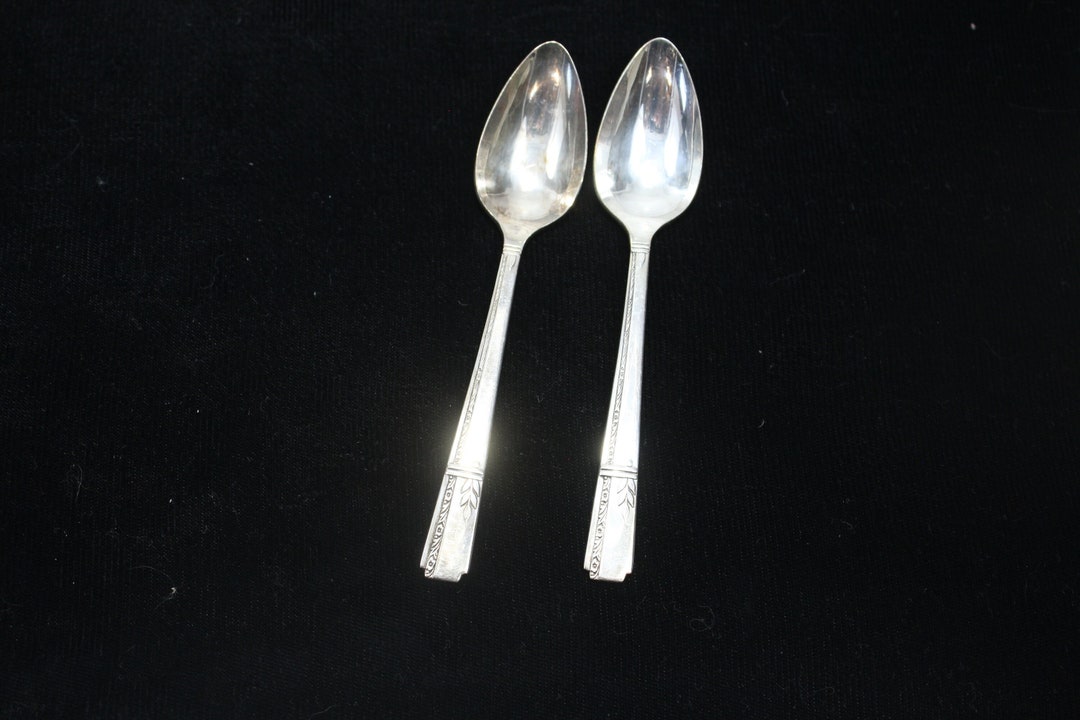 Prestige 4 Star Plate - Grenoble Demitasse Spoons PAIR Two Spoons ...