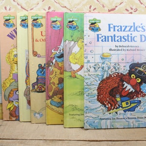 Sesame Street Book Club, Choice 1980's Muppets, Golden Press Books ...