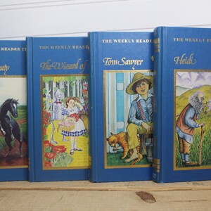 Weekly Reader Classics Books, CHOICE, Black Beauty, the Wizard of Oz ...