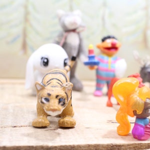 Junk Drawer Lot of 12 Items, Toys, Sesame Street, Crayola, Jointed Cat ...