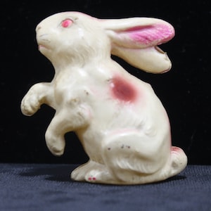 Celluloid Rabbit Rattle, Made in Japan, 1930's Diamond CC Mark, Antique ...