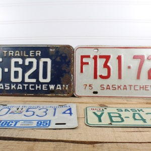 License Plate, Choice, Canadian BC Saskatchewan, MC, Trailer, Car Tags ...