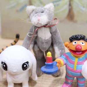 Junk Drawer Lot of 12 Items, Toys, Sesame Street, Crayola, Jointed Cat ...