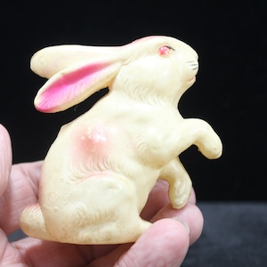 Celluloid Rabbit Rattle, Made in Japan, 1930's Diamond CC Mark, Antique ...