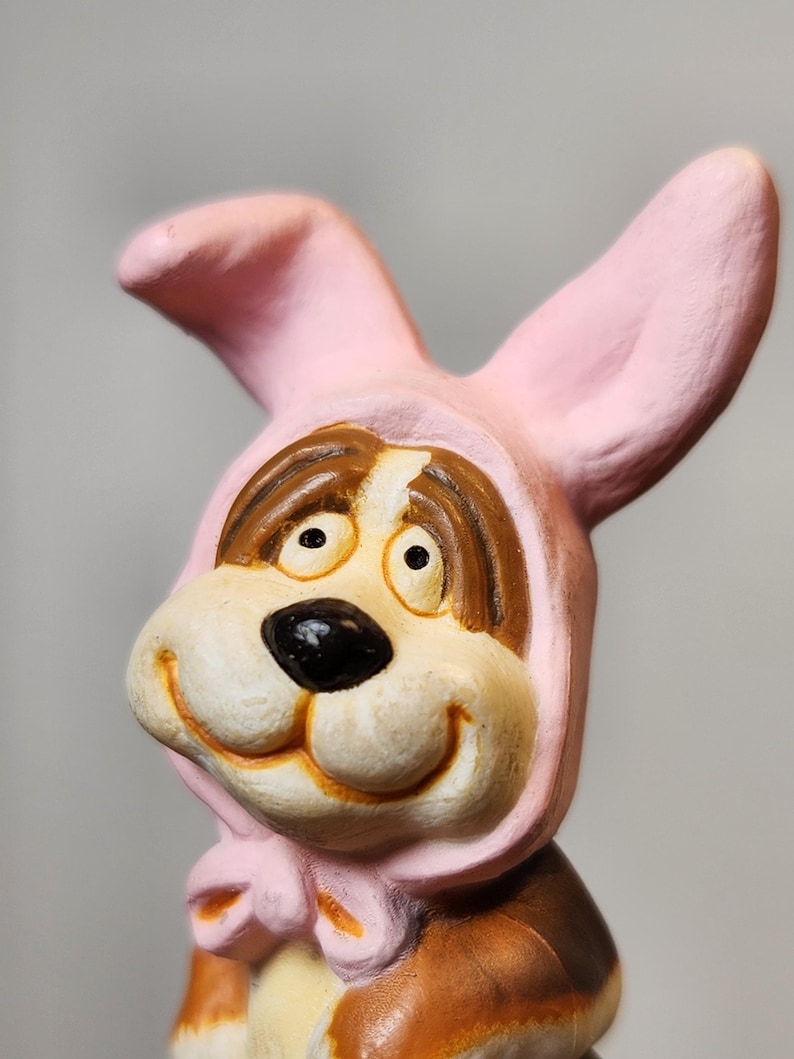 Hallmark, 1987 Sebastian With Bunny Ears, Hound Dog, EHA 4167, Merry ...