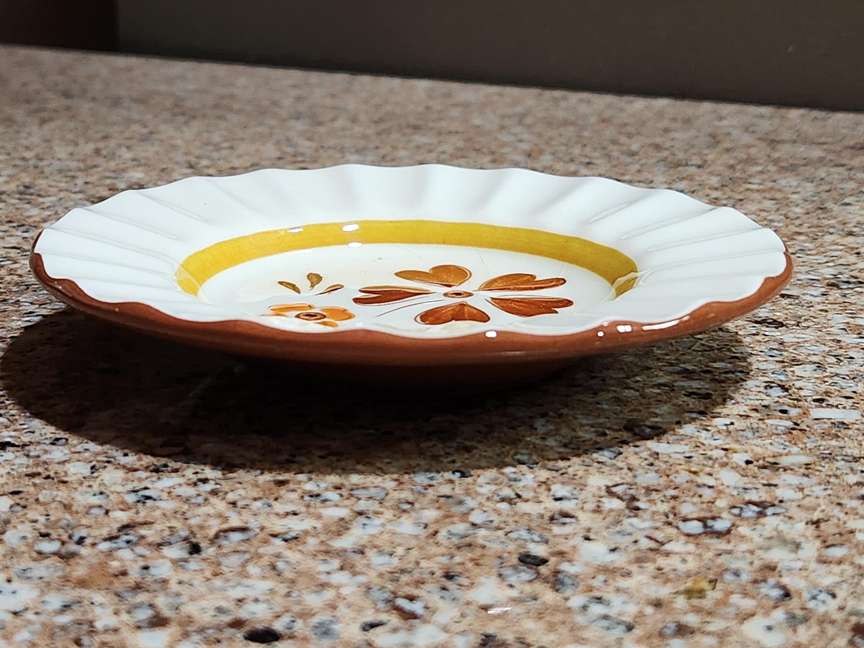 Stangl Pottery, First Love, Ribbed Coaster, Quality Control Piece With ...