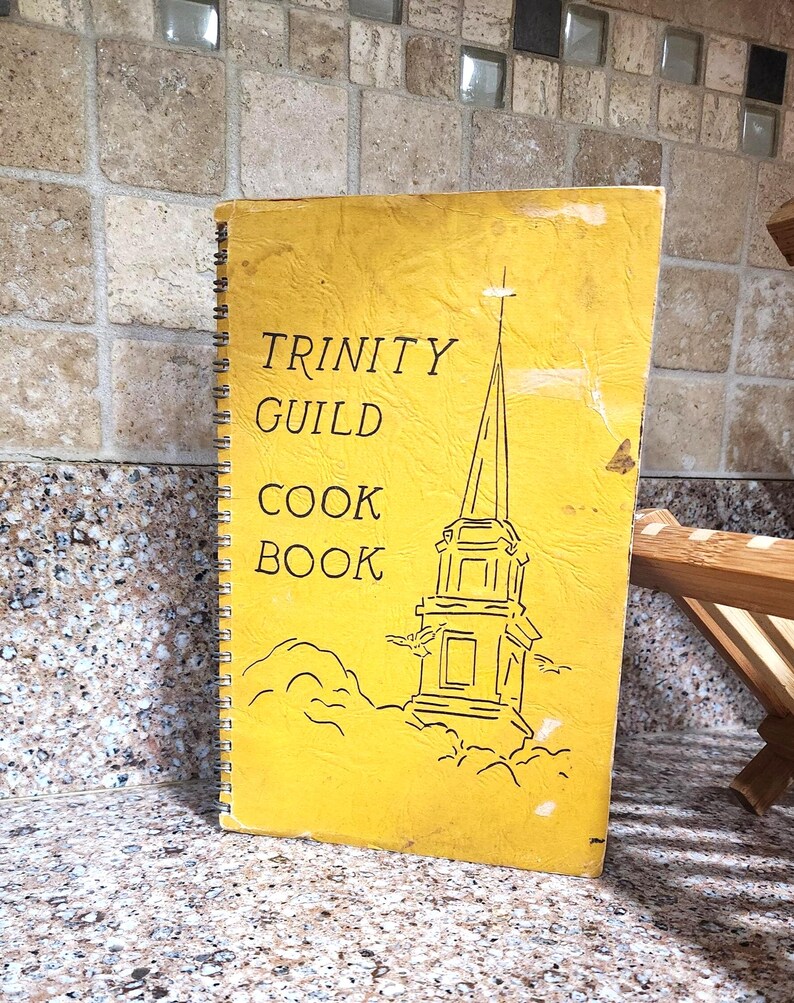 Cookbook, Trinity Guild Cookbook, 1948 Flushing, Michigan Vintage ...