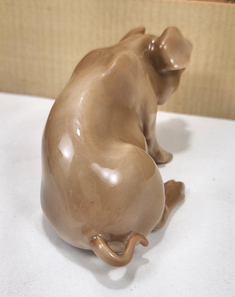 B&G Denmark Sitting Pig 1582 A, Tan Pig, Farm Animal Figurine Bing ...