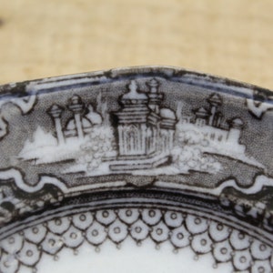 Mulberry Transferware, Charles Meigh, Susa Pattern 1835-1861, Cup Plate ...