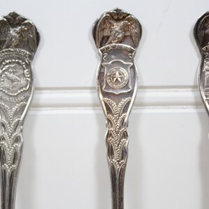 State Spoons IS, Sold Separate, Your Choice, Wm Rogers Spoons, Illinois ...