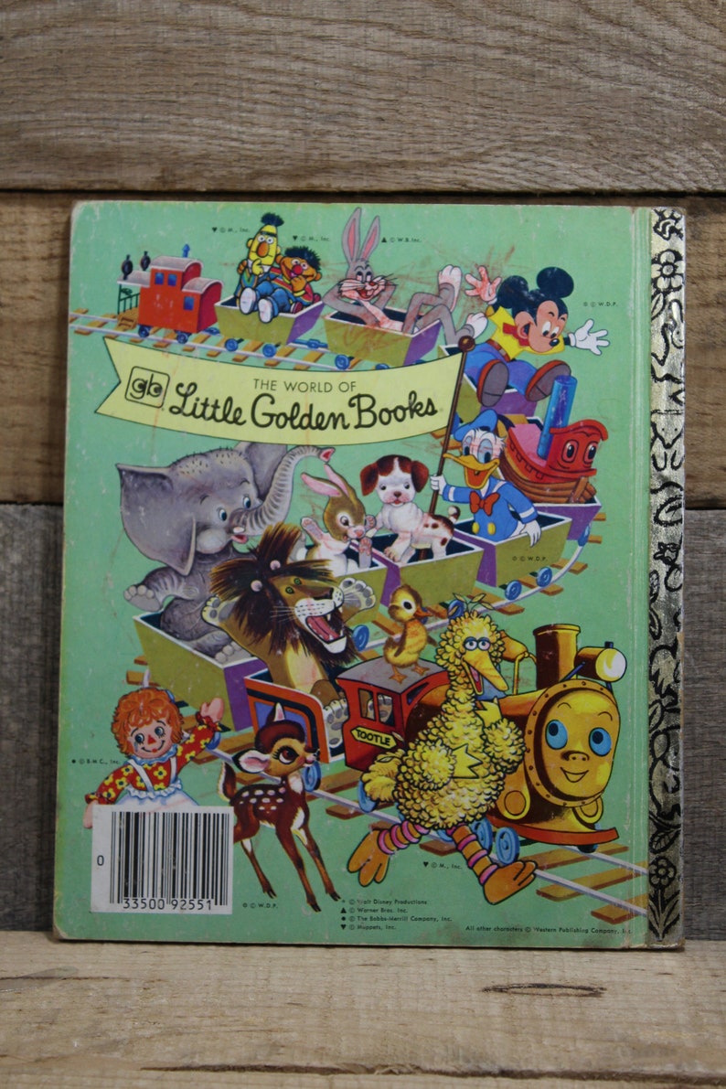 Scuffy the Tugboat Vintage 1981 Little Golden Book 305-31 | Etsy