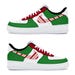 Custom Christmas AF1, Hand Painted Christmas Sneakers, Custom Shoes ...