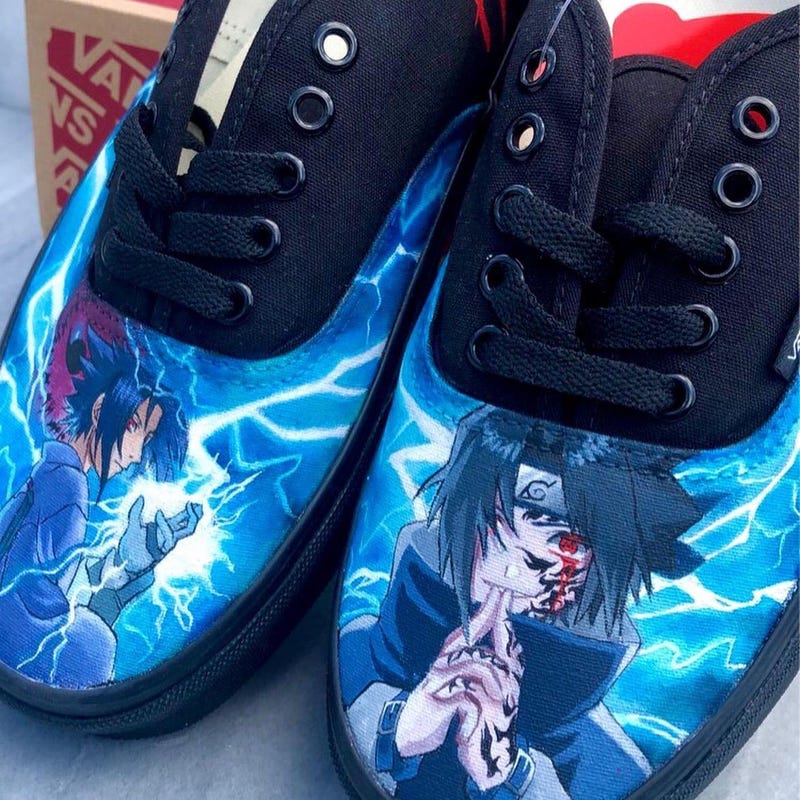 Naruto Vans Shoes - Etsy
