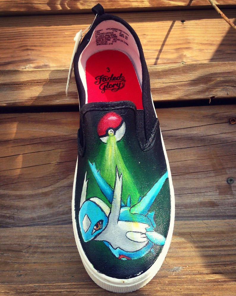 Handpainted Pokemon Shoes - Etsy