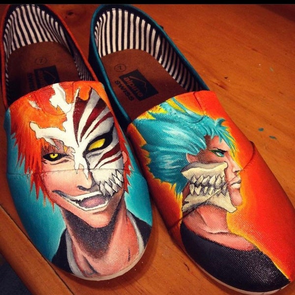 Bleach Anime Shoes - Etsy