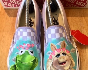 Kermit the Frog Shoes - Etsy