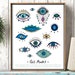 Evil Eye Protection, Prayer, Evil Eye Print, Go Away, Luck, Eye Art - Etsy