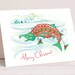 Salmon Christmas Card, Printable - Etsy