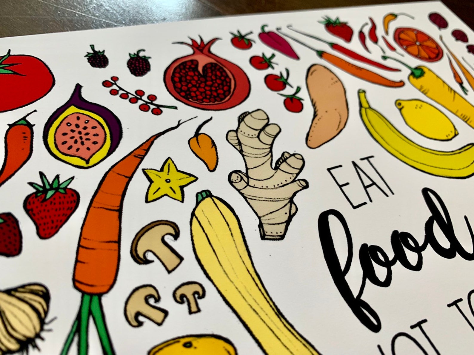 Eat Food Not Too Much Mostly Plants Michael Pollan Kitchen - Etsy Hong Kong