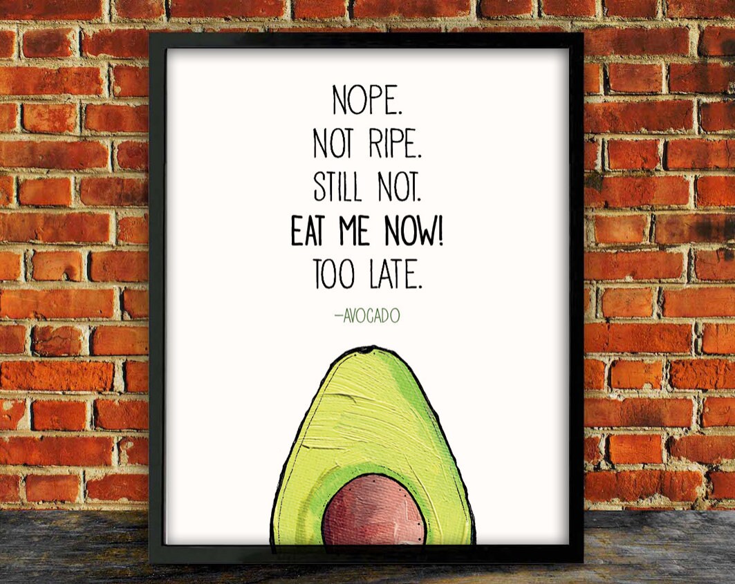 Kitchen Decor, 6 Prints, Kitchen Puns, Turnip the Beet, Kitchen Decor ...