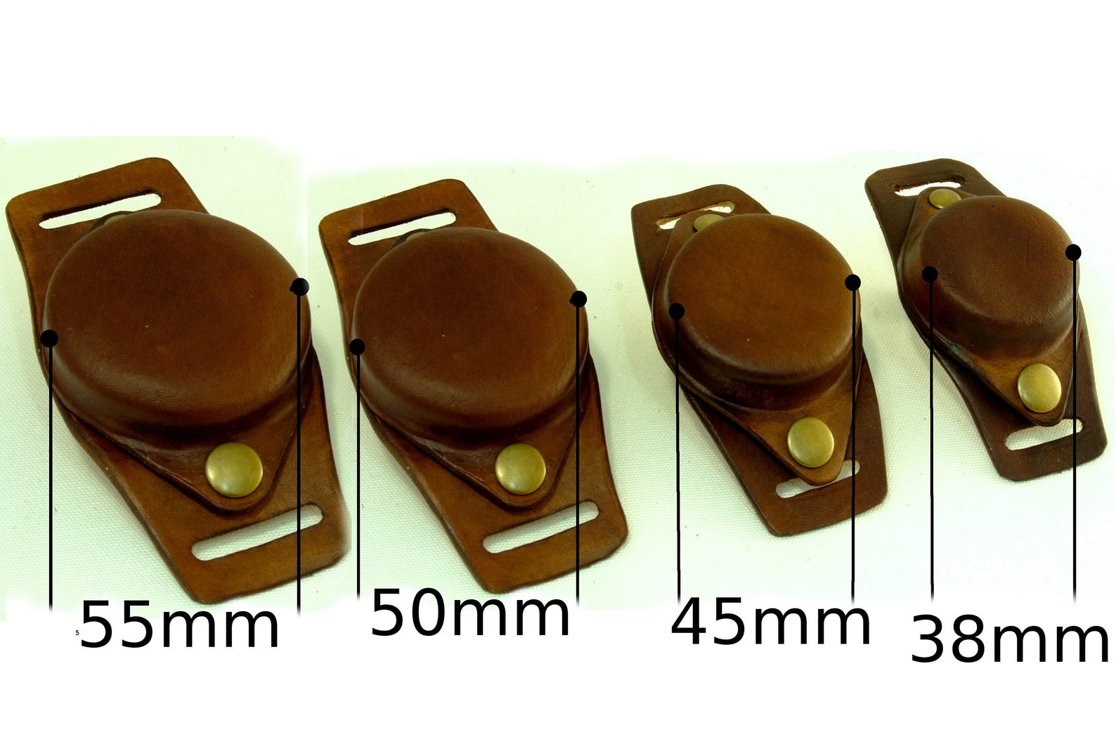 Leather Watch Cover Brown Than Black Watch Cover Protect - Etsy UK