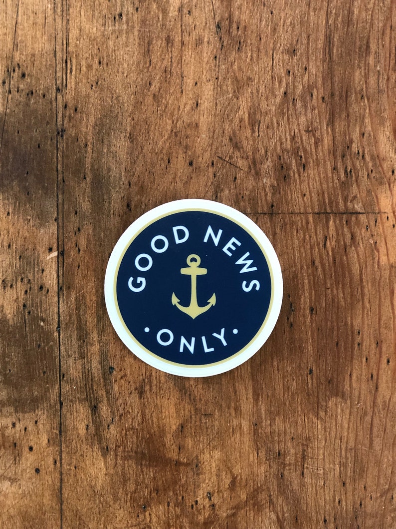 Good News Only "original" Vinyl Sticker - Etsy