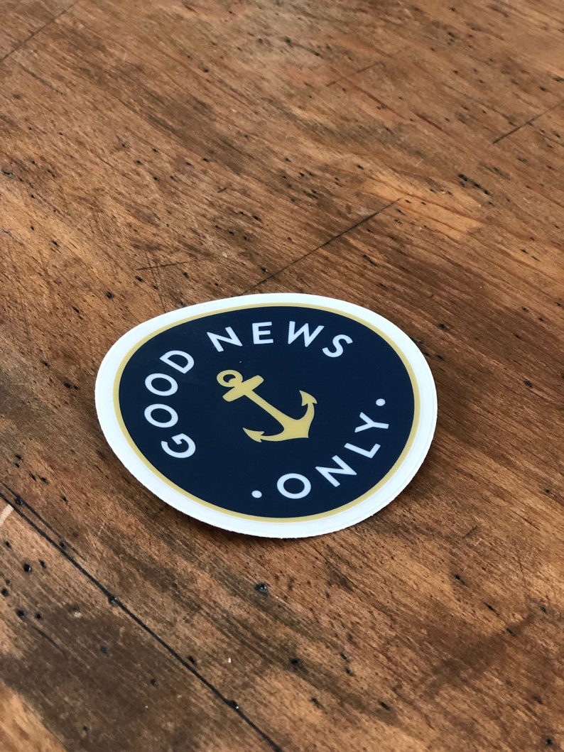 Good News Only "original" Vinyl Sticker - Etsy