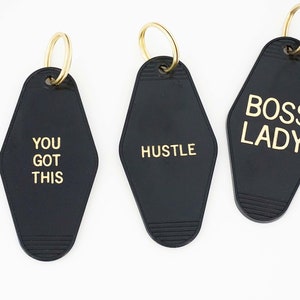 Boss Lady Keychain Inspirational Keychain Feminist - Etsy