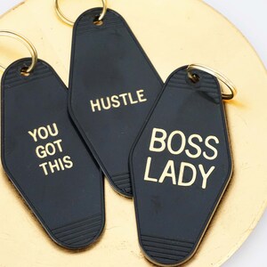 Boss Lady Keychain Inspirational Keychain Feminist - Etsy