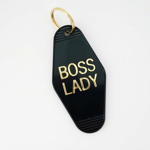 Boss Lady Keychain Inspirational Keychain Feminist - Etsy