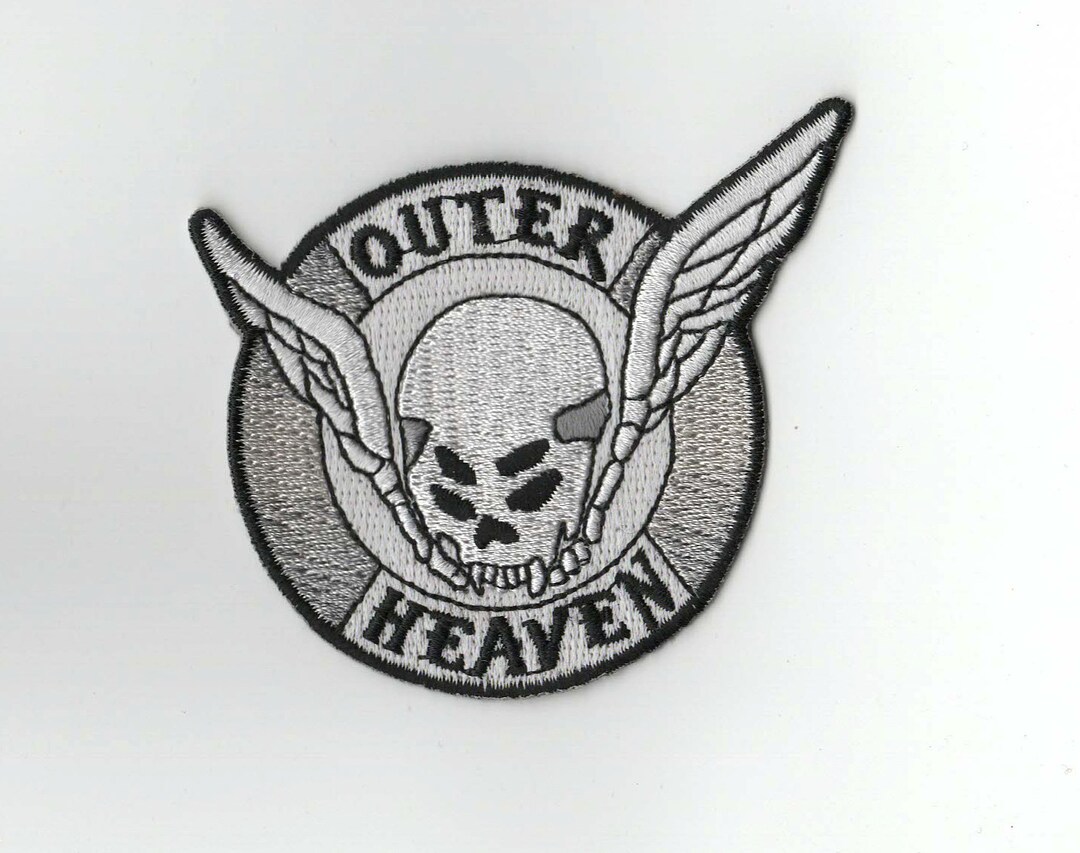 Outer Heaven Patch Retro Hook and Loop From Metal Gear MSX - Etsy