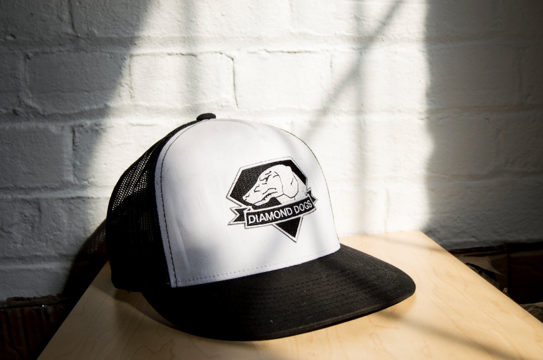 Diamond Dogs Hat Trucker Snapack Mesh Back From Metal Gear Solid V the ...