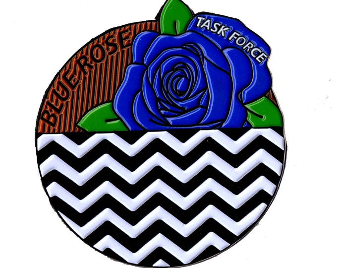 Twin Peaks Pin Black Lodge Mister C Evil Cooper Ace Card From - Etsy