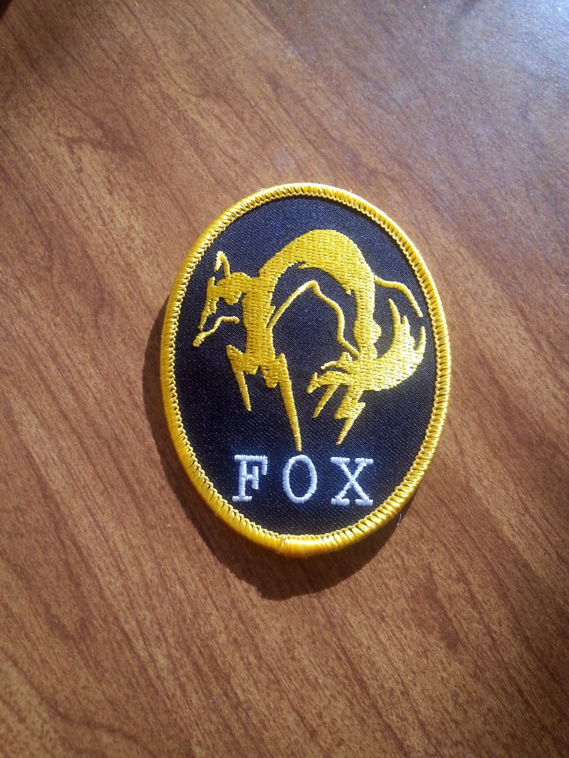 Fox Iron on Patch From Metal Gear Solid 3 Snake Eater - Etsy