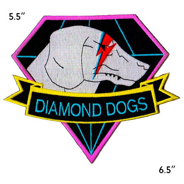 Diamond Dogs Patch - Etsy