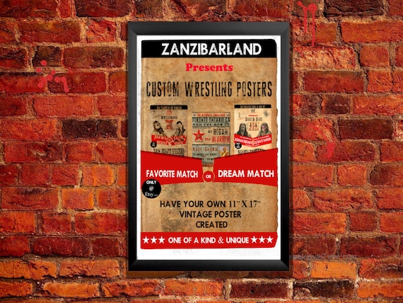 Vintage Wrestling Poster Disguise Back Story Wrestling 850 Wrestling