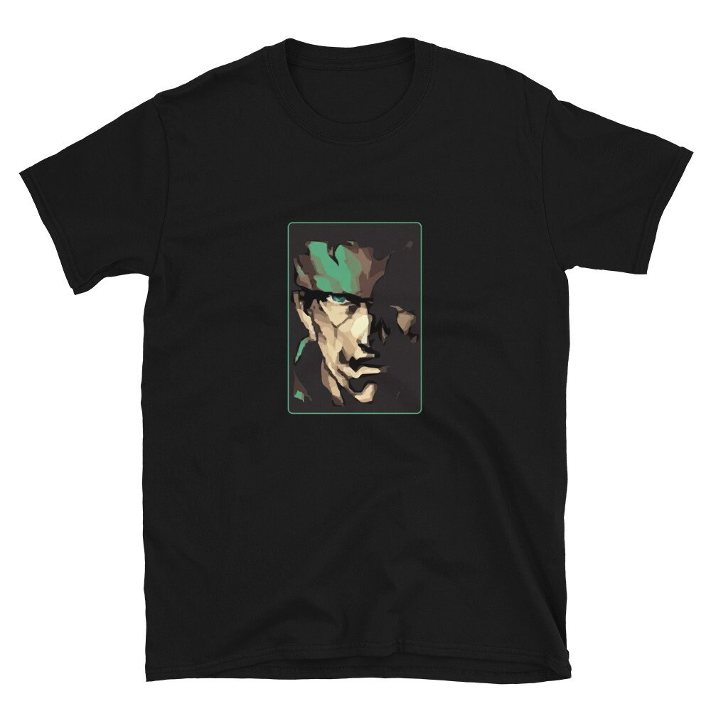 Metal Gear MSX Legendary Soldier Solid Snake T-Shirt | Etsy