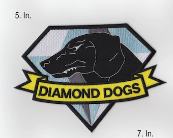 Diamond Dogs Patch - Etsy
