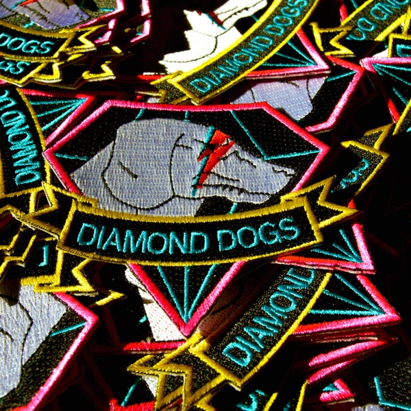 Diamond Dogs Patch - Etsy