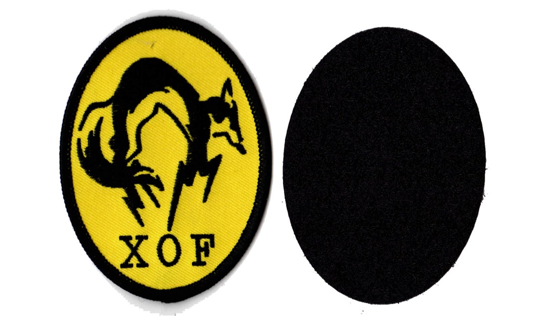 XOF Patch Hook and Loop From Metal Gear Solid Skull Face - Etsy