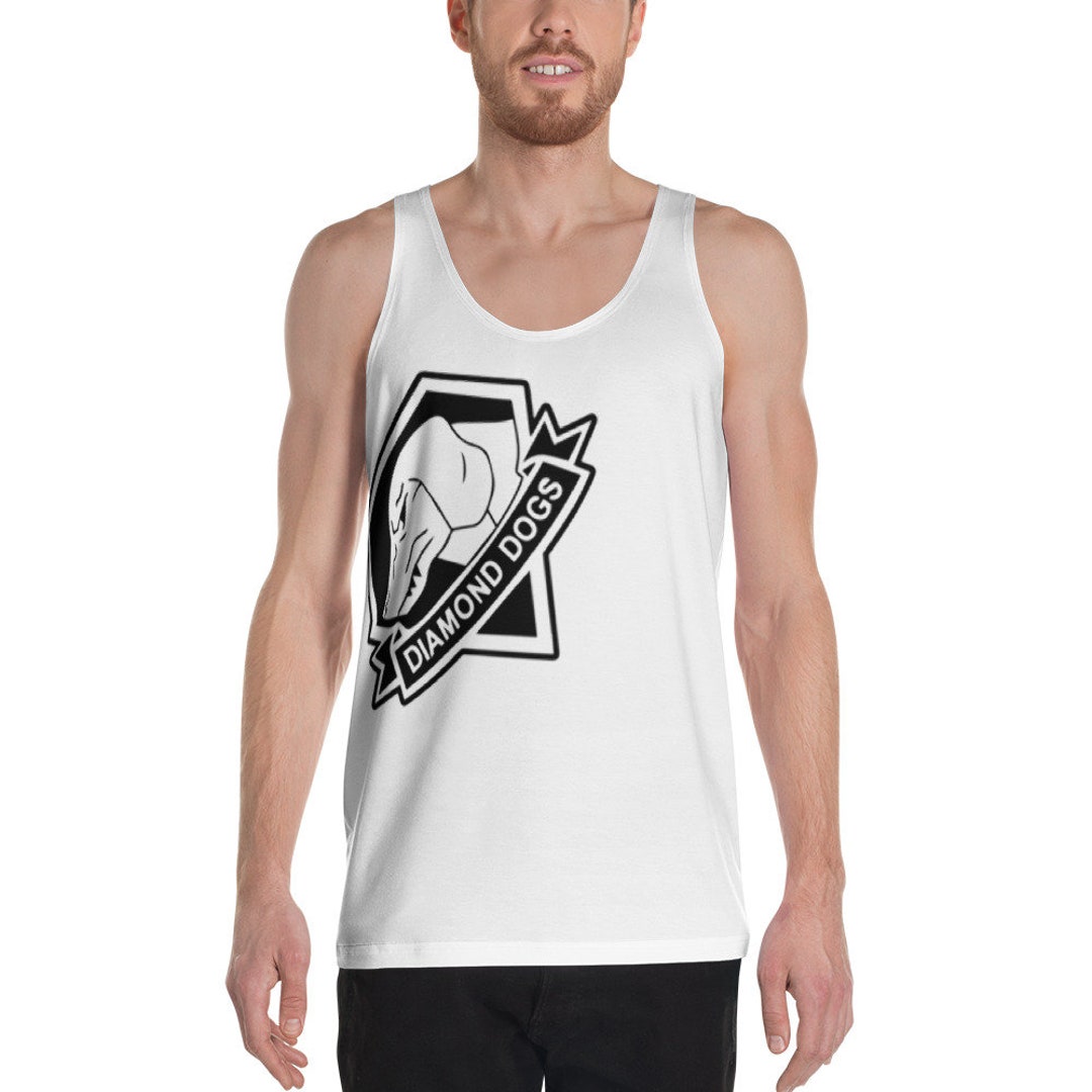 Diamond Dogs Black and White Tank Top From Metal Gear Solid V the ...
