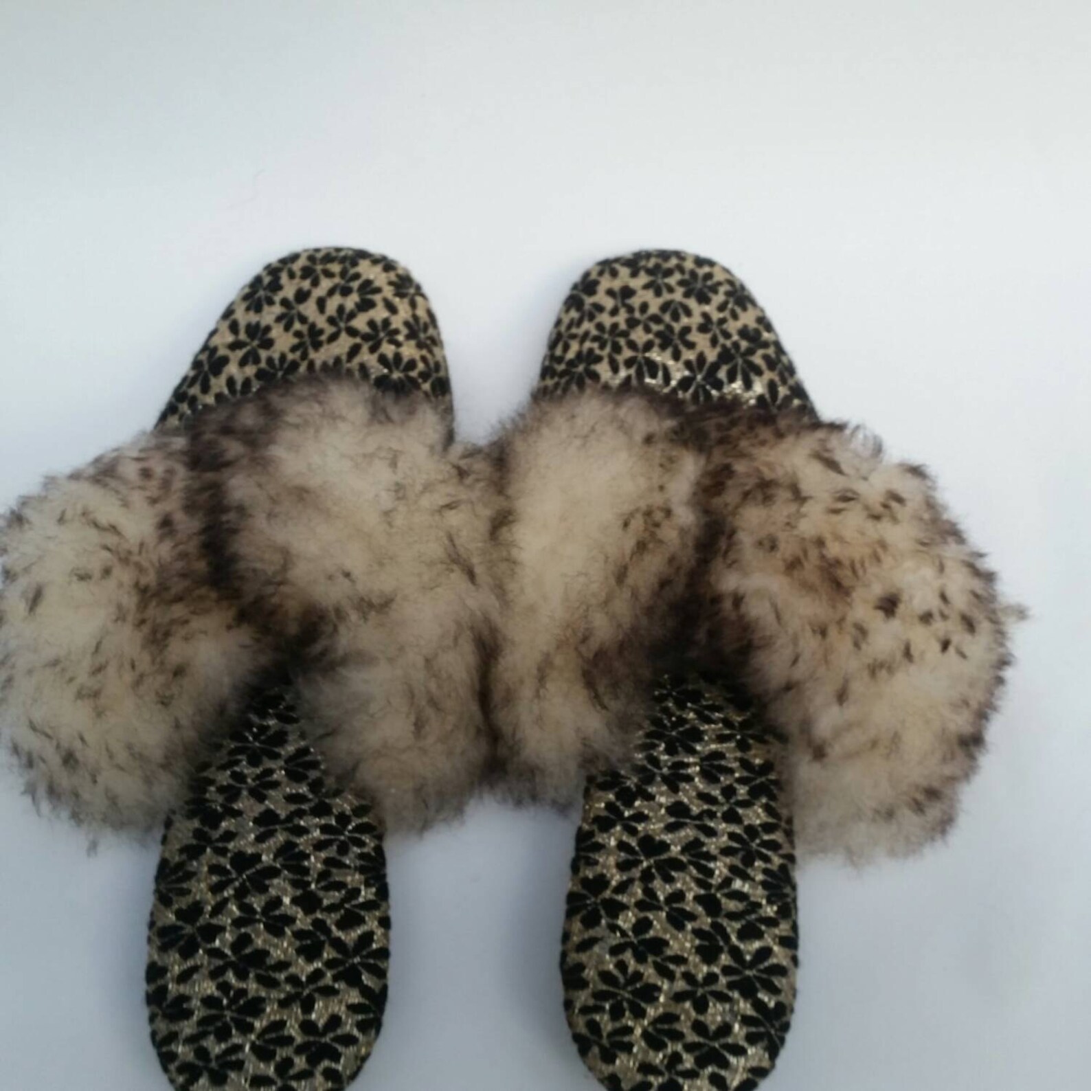Midcentury Boudoir Slippers Sexy Bedroom Shoes Size 6 Etsy
