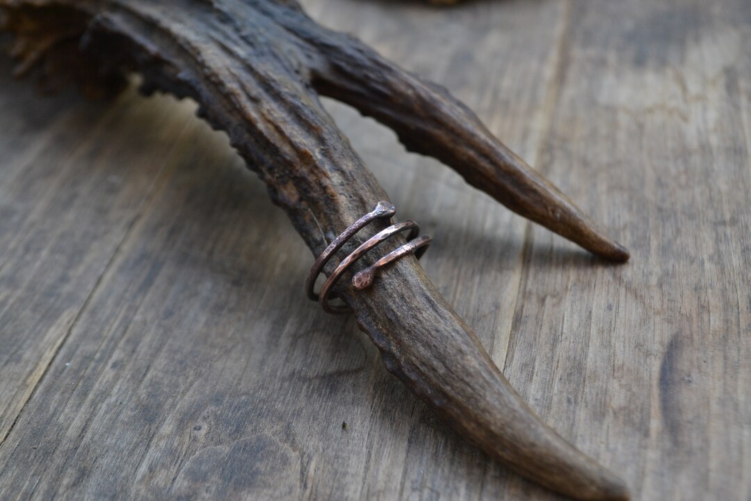 Simple Dainty Copper Ring, Super Thin Copper Ring, Thin Ring, 16 Gauge ...