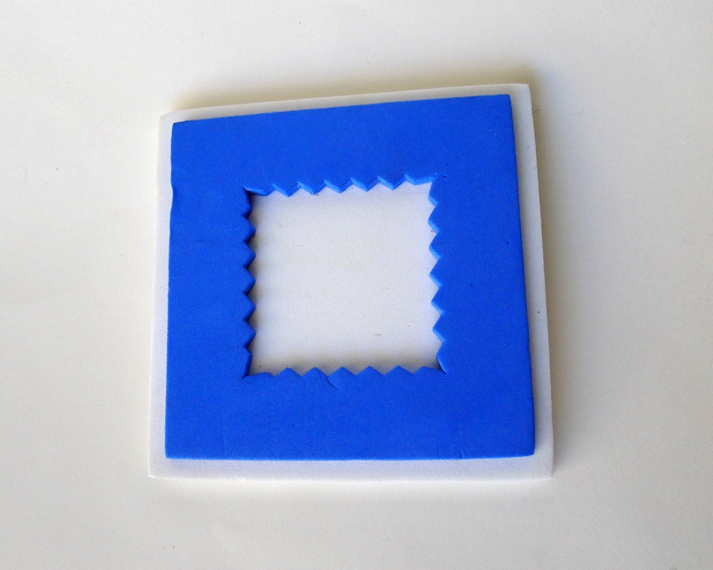 Square Frame Durable Craft Stamp Photo Frame Crafts for Decor | Etsy