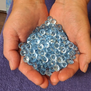 Fake Diamonds, Acrylic Diamond Gems Vase Fillers, Gemstone Confetti ...